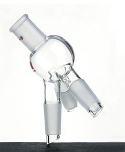 Glassware laboratory adapter - D271420 - Synthware glass - plain receiver