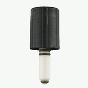 Round plug - S540012 - Synthware glass - male / PTFE / Viton®