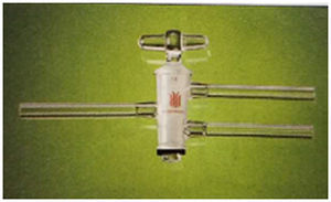 3-way faucet - S391656 - Synthware glass - glass