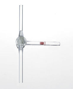 3-way faucet - S312044 - Synthware glass - glass