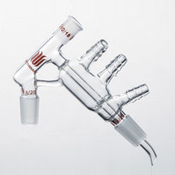 Laboratory distiller - D151814 - Synthware glass - short path