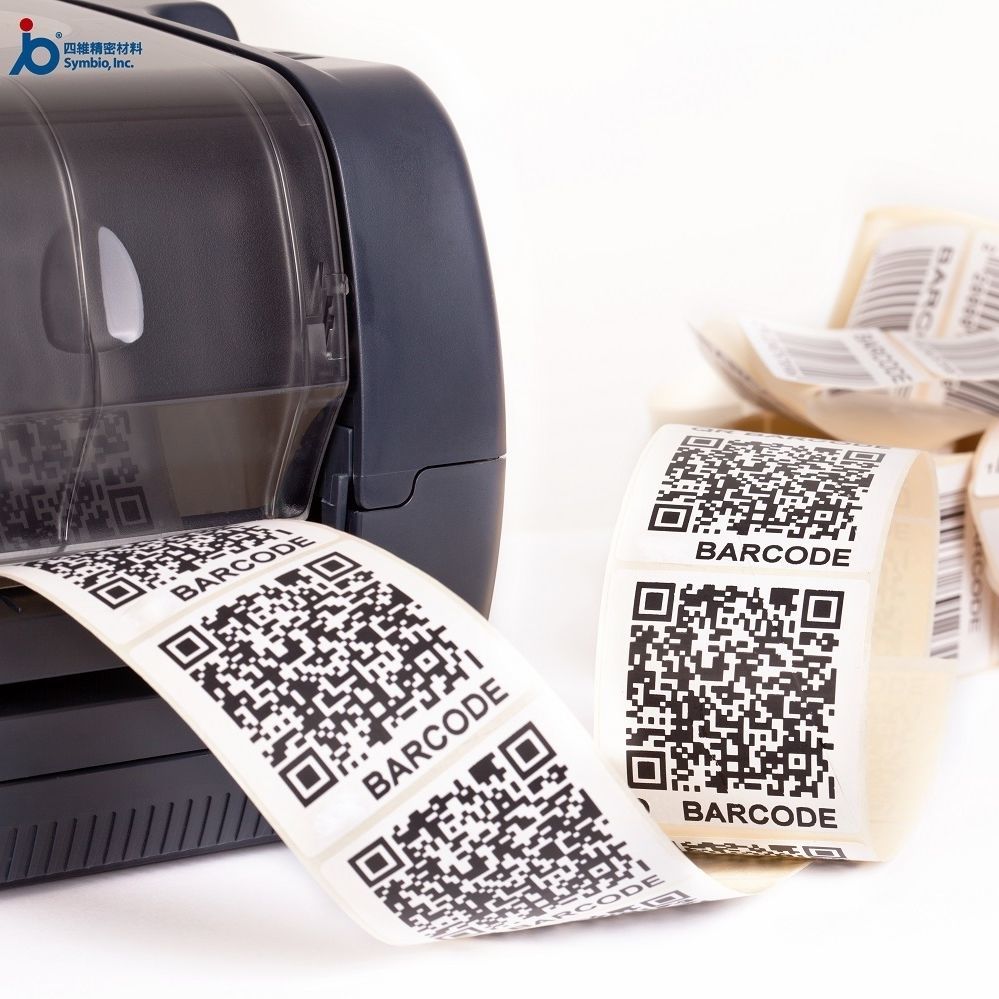 Thermo-sensitive label - TL## - Symbio, Inc - barcode / adhesive / self ...