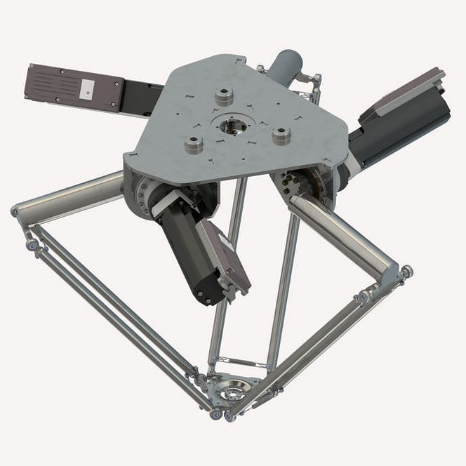 Parallel robot - VRKP2L0FNC00000 - Schneider Electric - delta / 3-axis ...