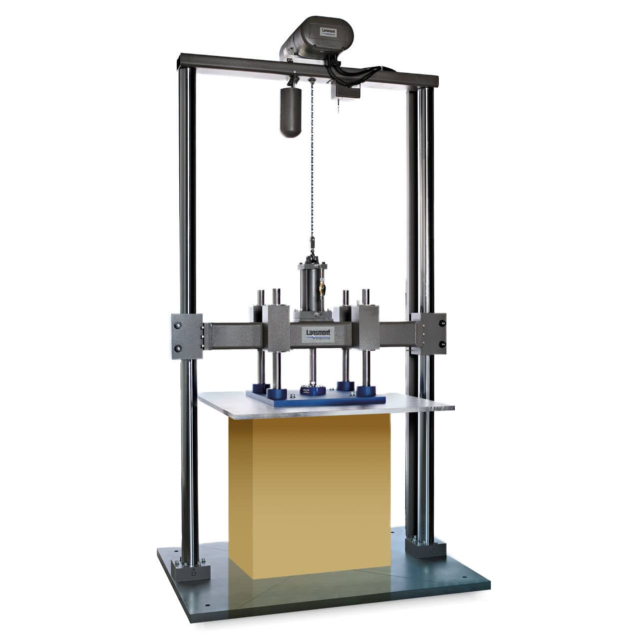 Compression tester - 122-15 - Lansmont - for packaging / load cell ...