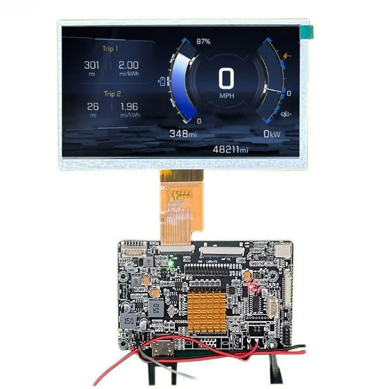 TFT display module - HG070WS004P01 - Shenzhen Hongguang Display Co., Ltd - IPS / capacitive ...