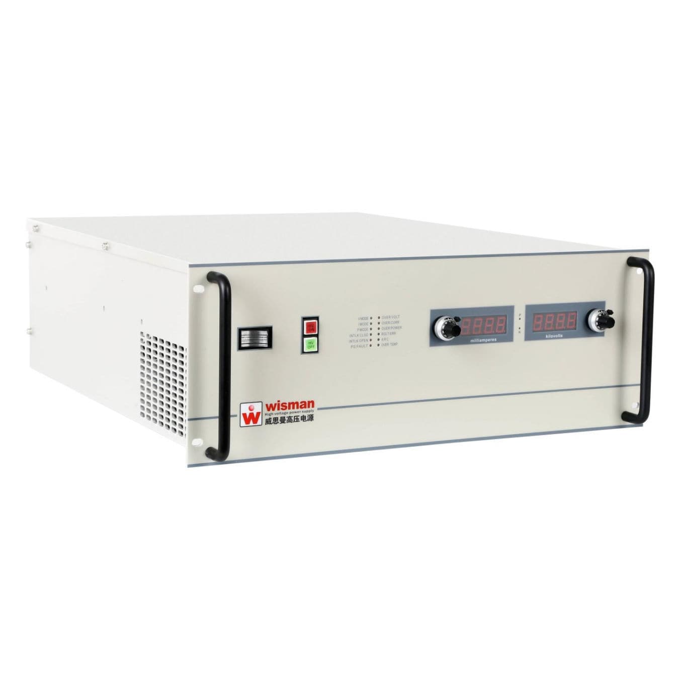 19" rack power supply - RLA - Wisman High Voltage Power Supply - AC/DC / single-phase / with ...