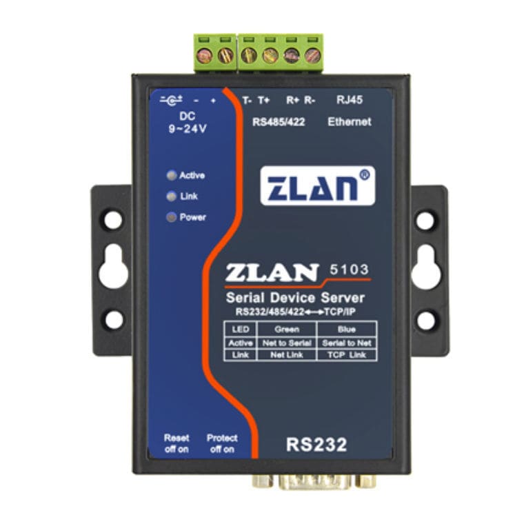 Serial device server - ZLAN5103 - Shanghai ZLAN Information Technology ...
