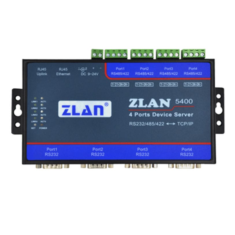 Serial device server - ZLAN5400 - Shanghai ZLAN Information Technology ...