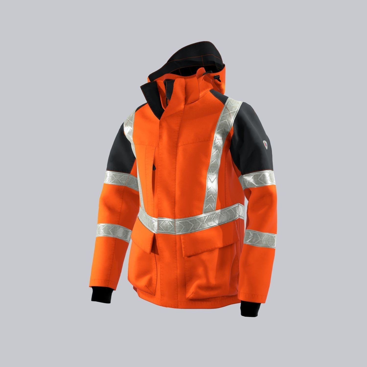 Work jacket - 2033-880-6556 - BP - waterproof / high-visibility / cold ...