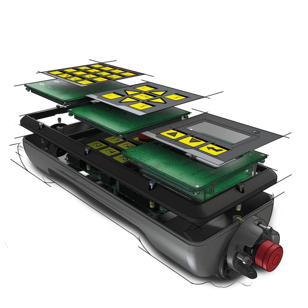 HMI with touch screen - HMImc - MOBA Mobile Automation AG - with ...