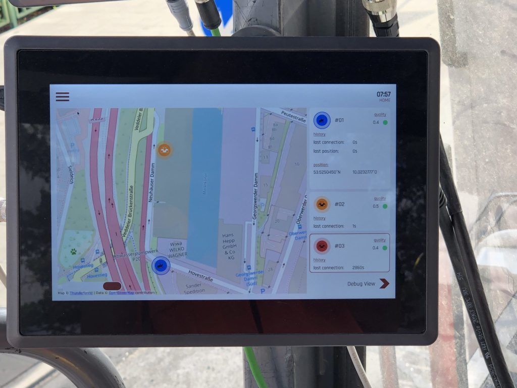 TFT LCD display - GD series - MOBA Mobile Automation AG - graphic ...