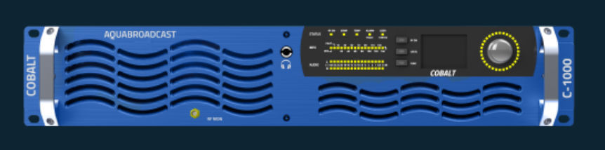 FM radio transmitter - Cobalt C-1000 - Aqua Broadcast Limited ...
