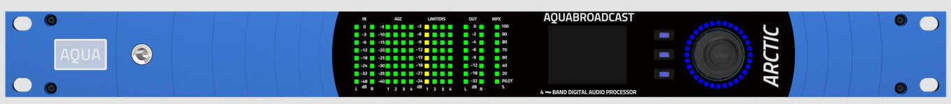 Audio processor - Arctic - Aqua Broadcast Limited - network / digital / signal