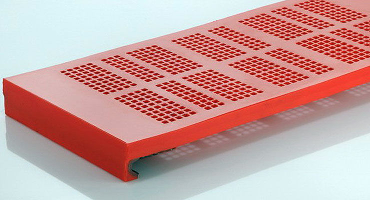 Polyurethane screen plate - Screening Technology Consulting OHG - rubber