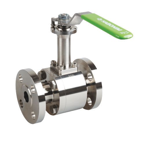 Floating ball valve - Z73W - HABONIM - lever / flange / high-temperature