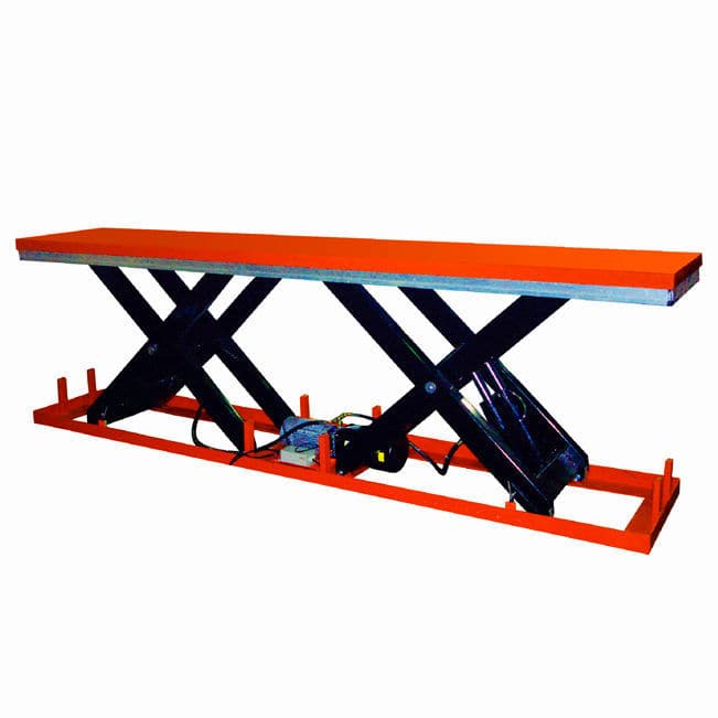 Tandem scissor lift table - ETT5001/5002 - SANTSAI MACHIENRY - electric ...