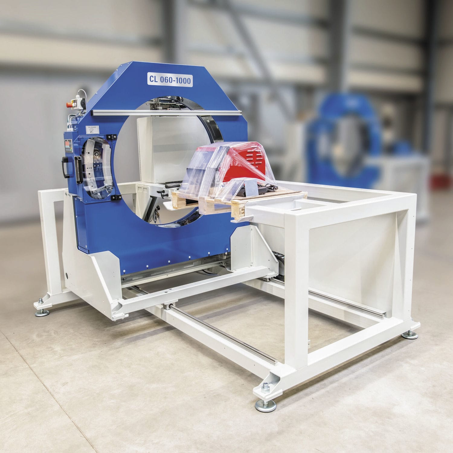 Horizontal wrapping machine - CL 060 - Wrapsolut - Fährenkämper GmbH & Co. KG - rotary ring ...