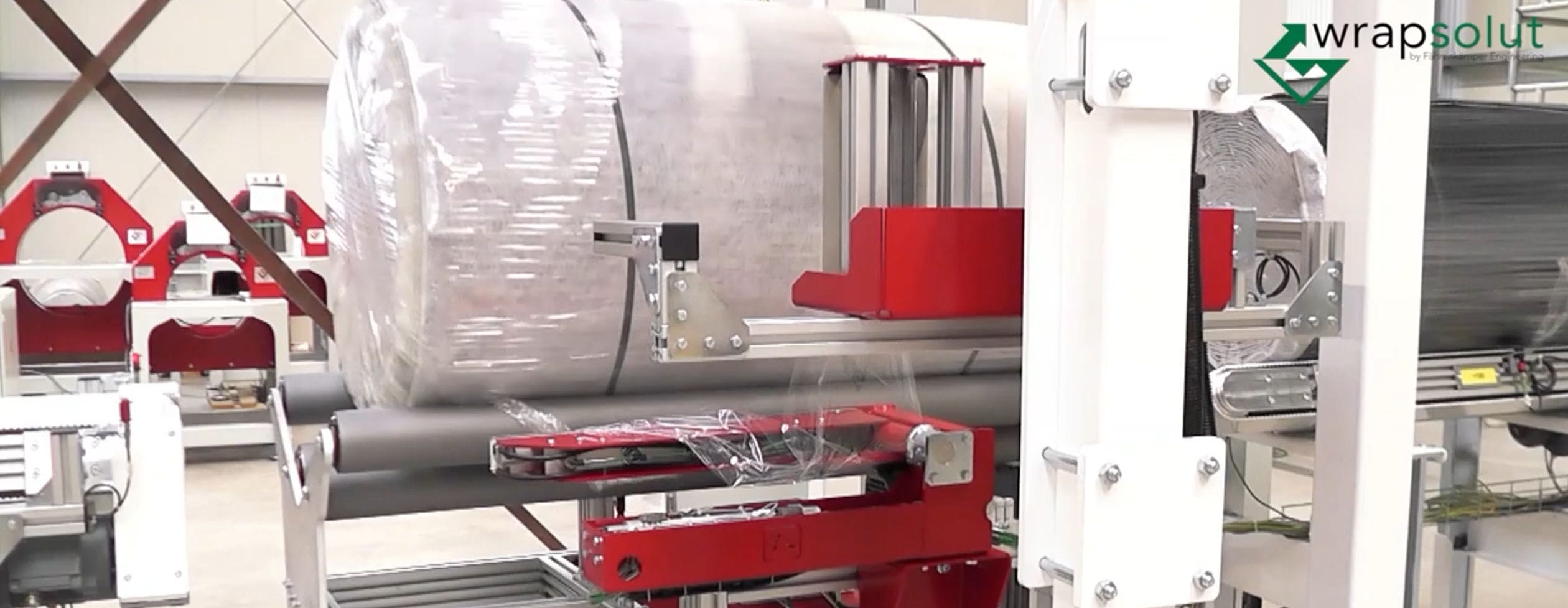 Horizontal wrapping machine - TVR 1500 - Wrapsolut - Fährenkämper GmbH ...