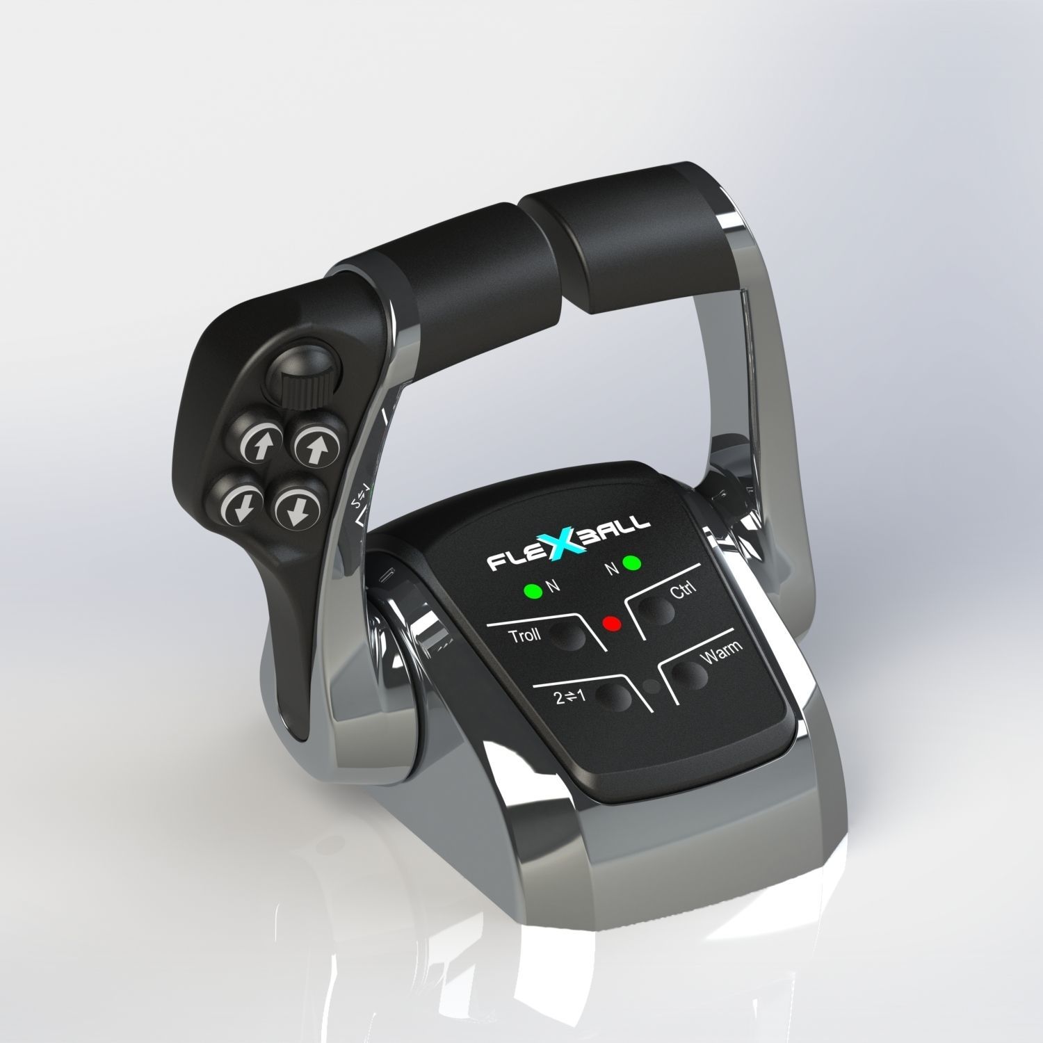 Electronic control lever - 5000 TT - Flexball Italiana - industrial ...