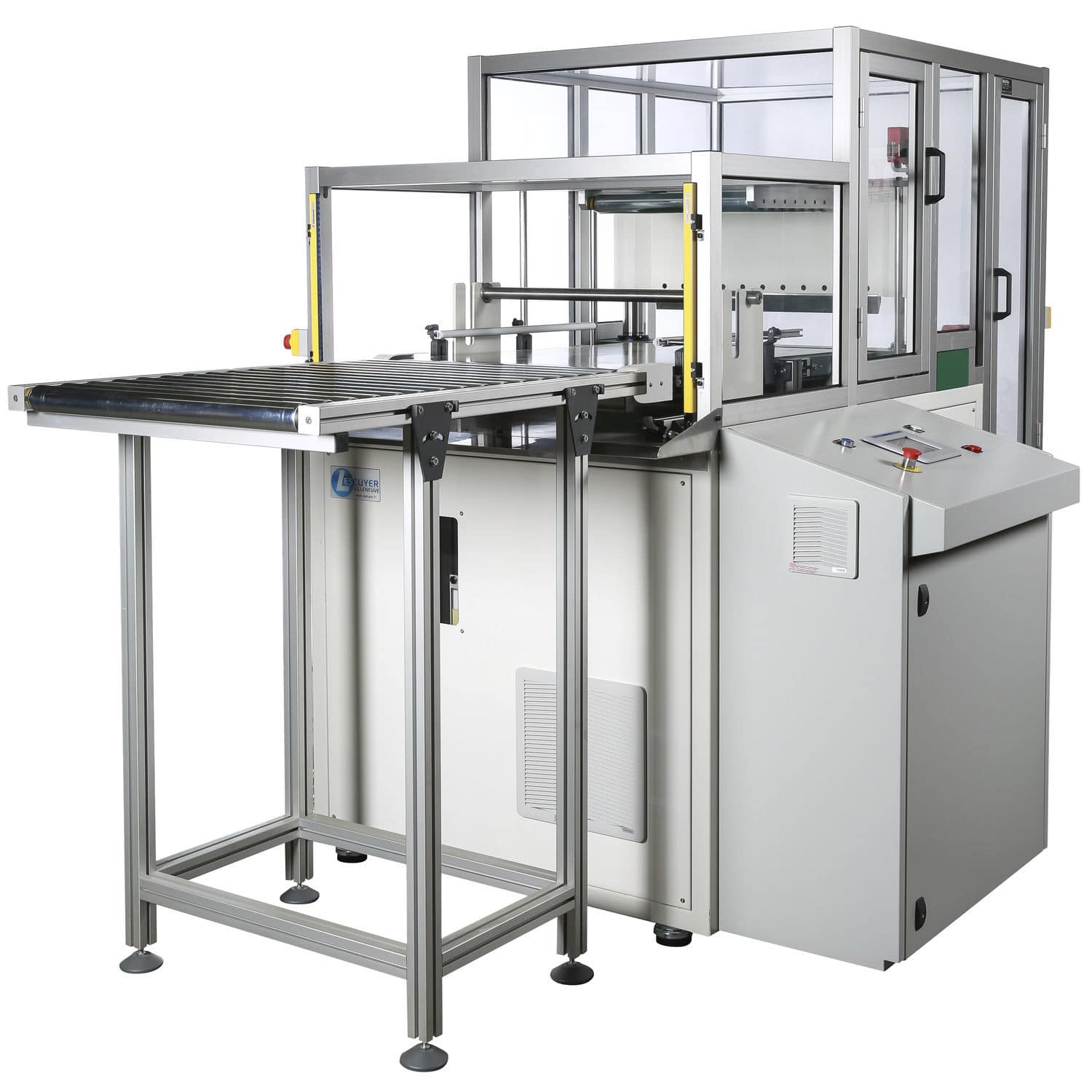 Blade cutting machine - Lescuyer Villeneuve - for rubber / panel ...