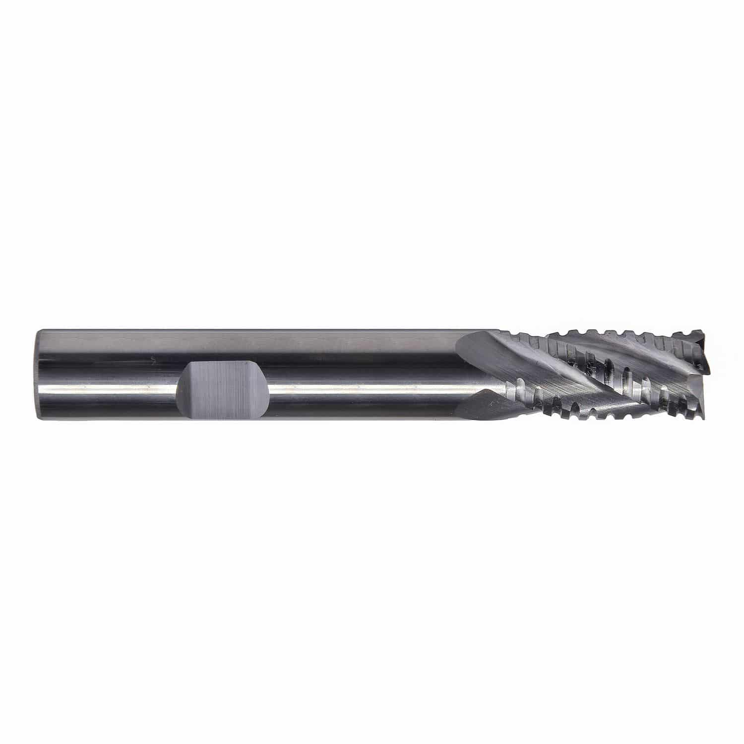 End mill - W2830 series - DueCi SRL - solid carbide / roughing / coated