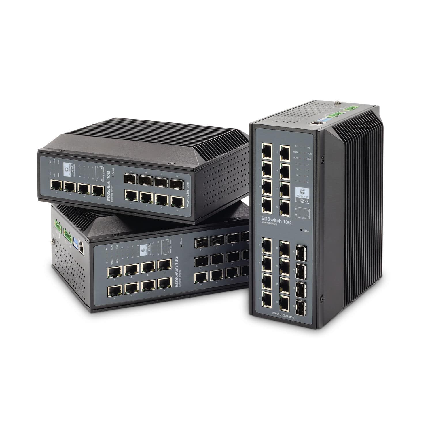 Managed ethernet switch - EDSwitch 10G - b-plus mobile control GmbH ...