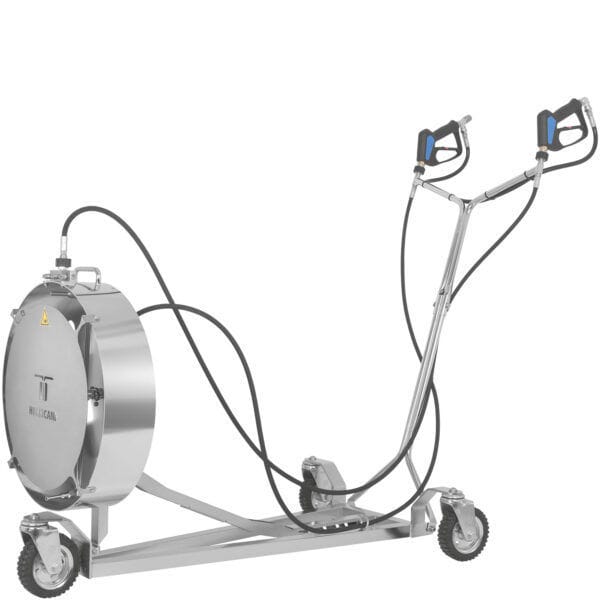 Mobile high-pressure cleaner - Hurricane Pro - Mosmatic AG - stainless ...