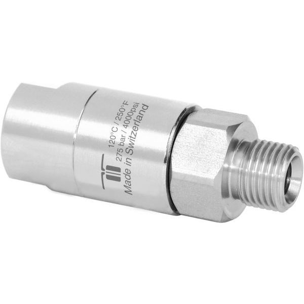 Compressed air rotary union - DGS - Mosmatic AG - hydraulic / high ...