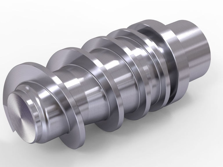 Screw bar turning machining - Dainichi Manufacturing Co., Ltd. - steel ...