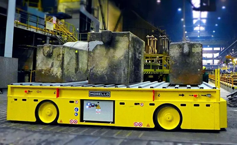 Automatic cart - SGAI - MORELLO USA - handling / platform / for heavy loads