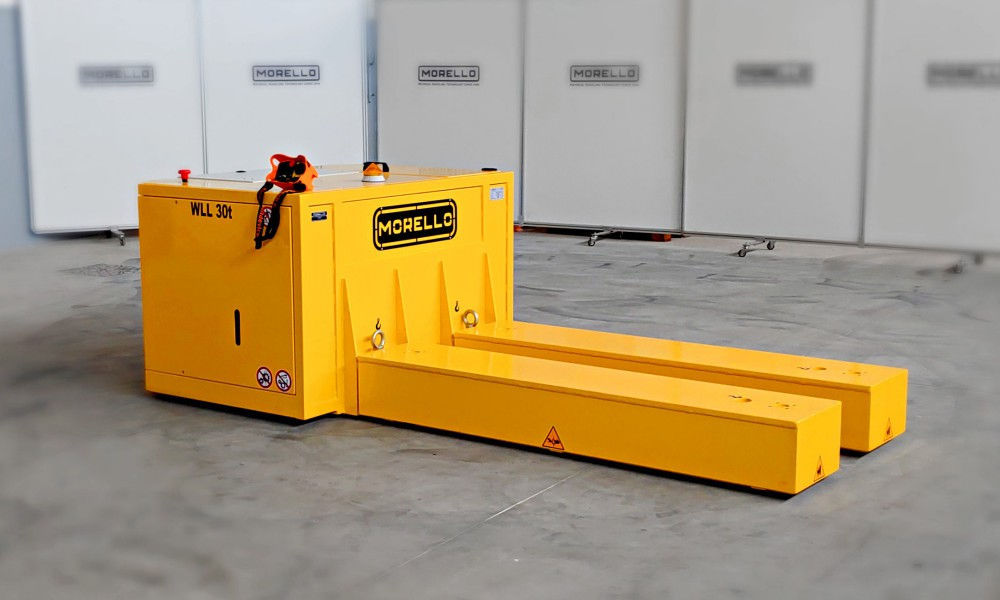 Lithium battery-powered pallet jack - MORELLO USA - electric / handling ...