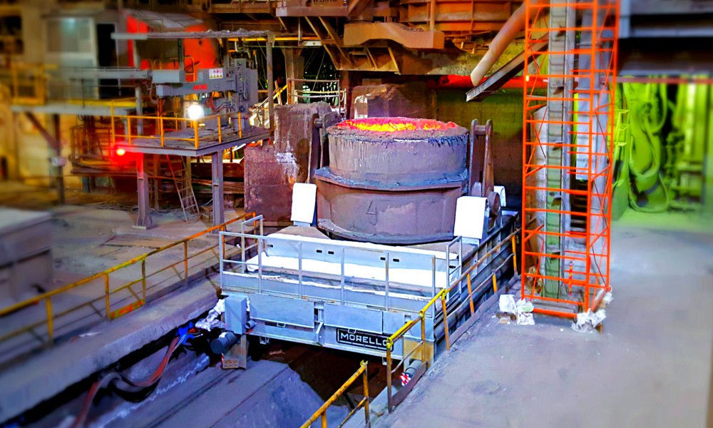 Self-propelled rail transfer car - MORELLO USA - automated / for heavy ...