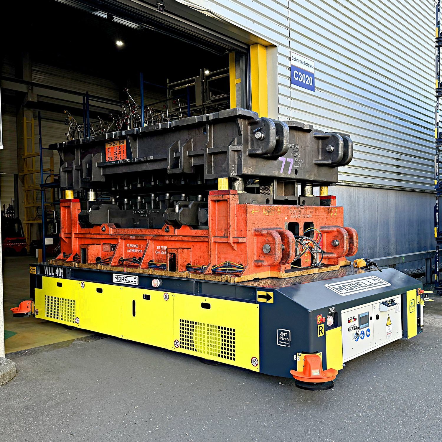 Heavy load AGV - HEAVY DUTY AGV - MORELLO USA - electric / laser guided / bi-directional