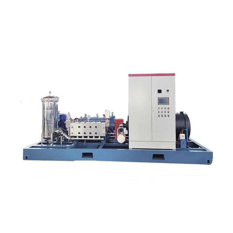 Plunger pumping unit - HW500D-SZ - Tinajin Harvest - for chemicals ...