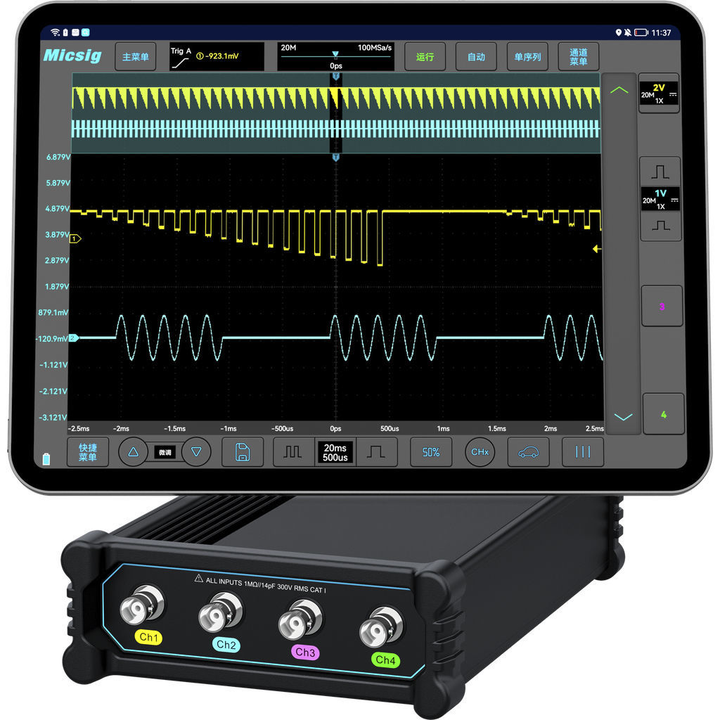 Digital oscilloscope - VATO2004 - TPS Elektronik GmbH - analog ...