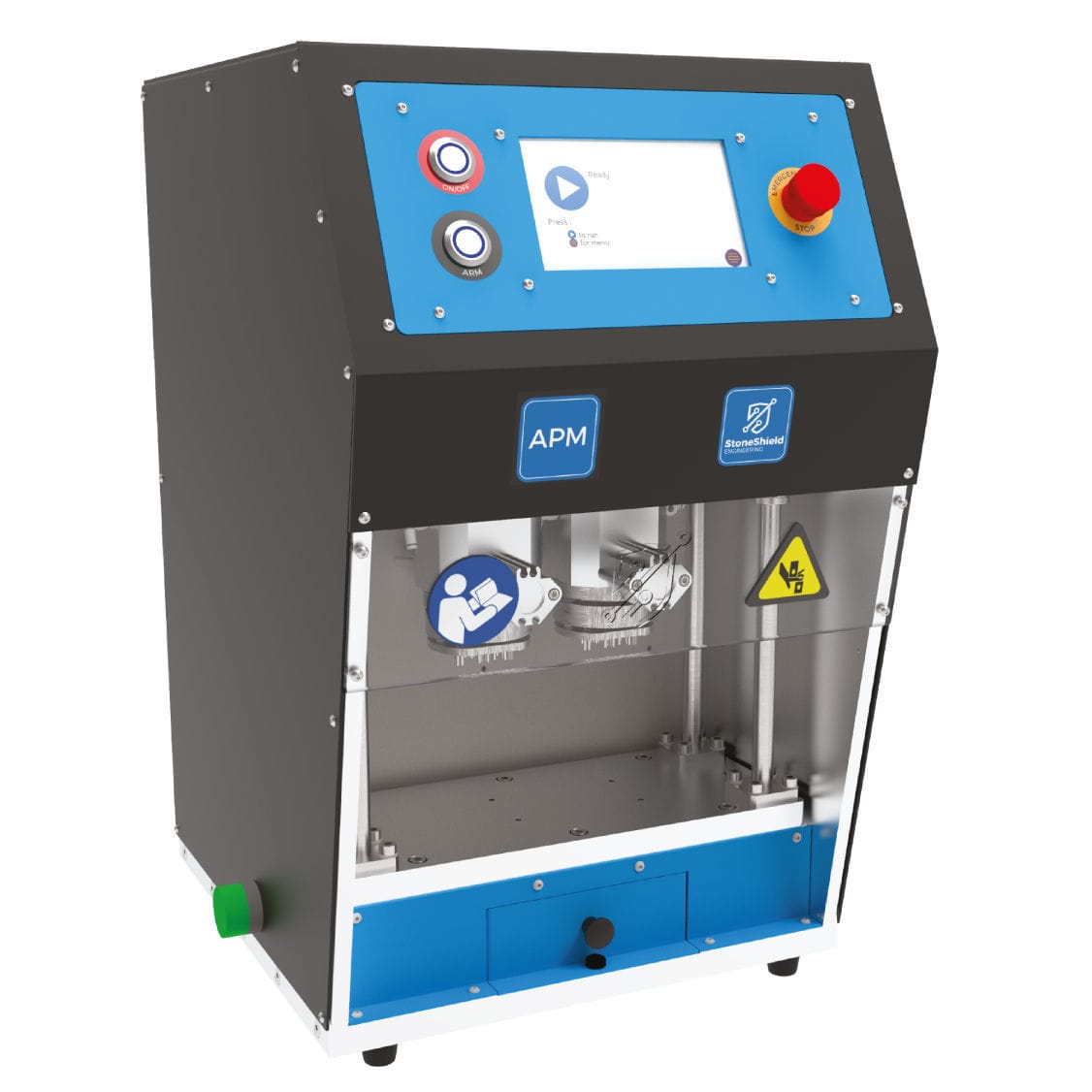 Automatic punching machine - APM - StoneShield - Engineering, LDA - for ...