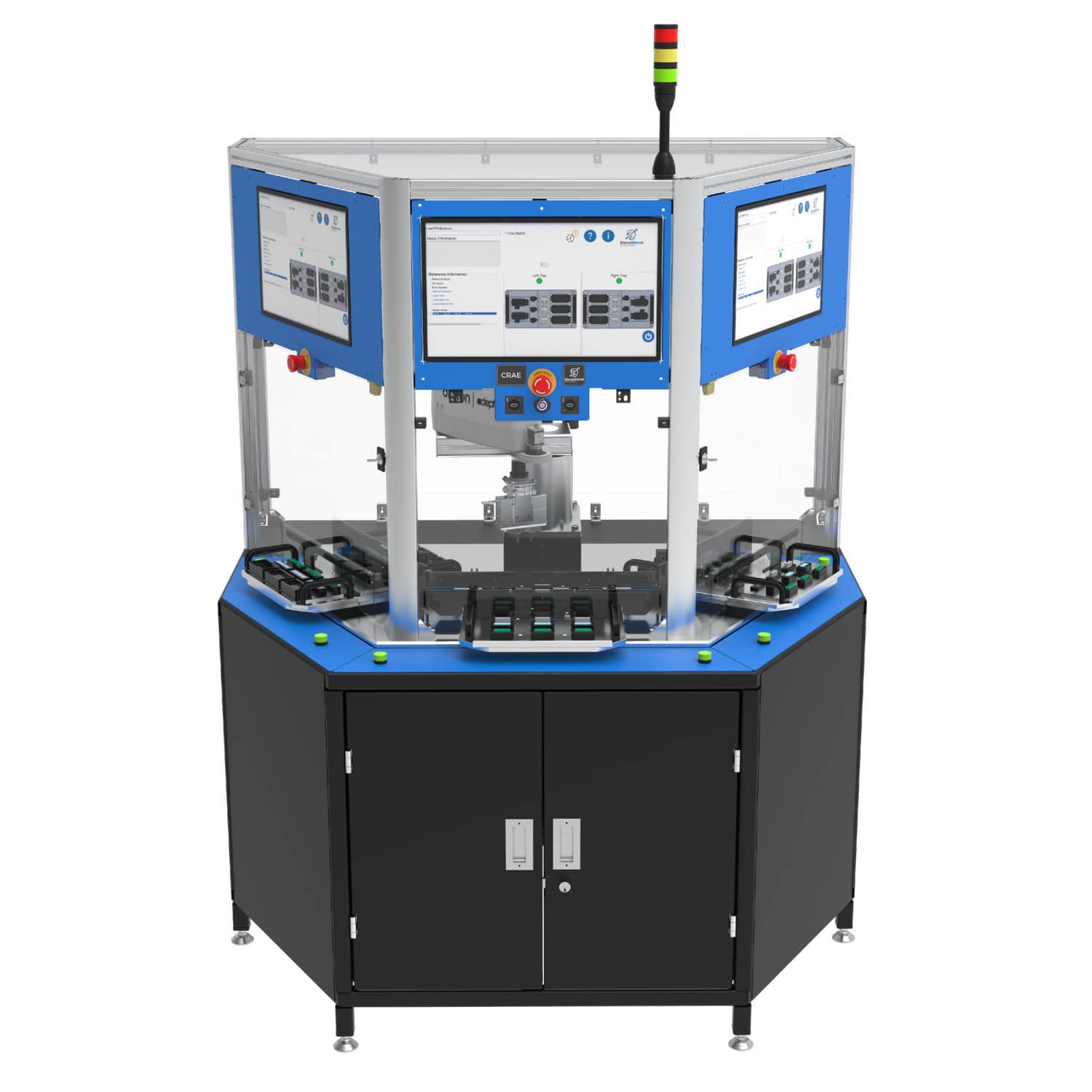 Robotic assembly machine - CRAE - StoneShield - Engineering, LDA - semi ...