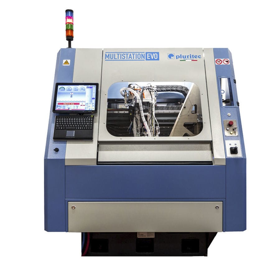 CNC drilling and routing machine - EVO 2S - PLURITEC SRL - for printed ...