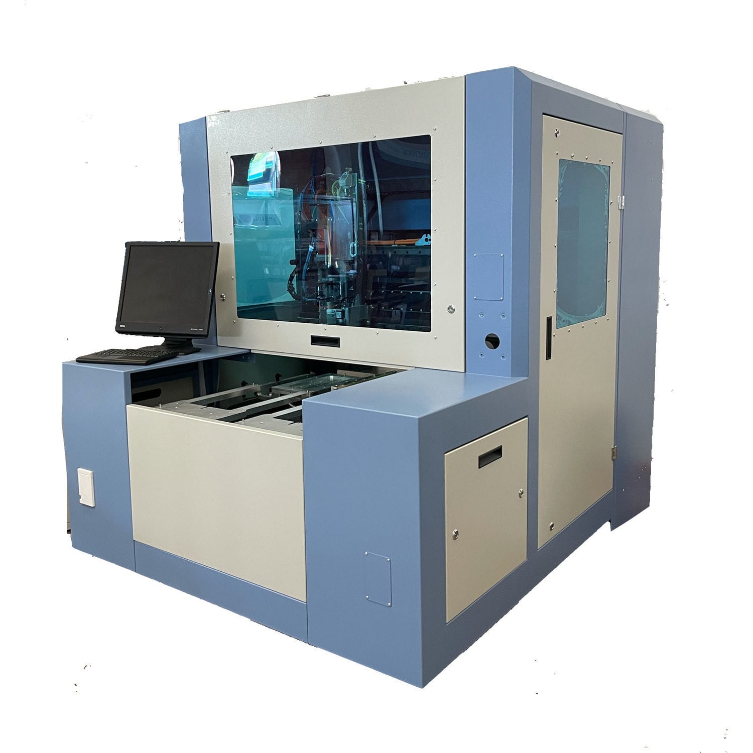 Laser PCB depaneling machine - EVO DEPANEL-DM - PLURITEC SRL - benchtop