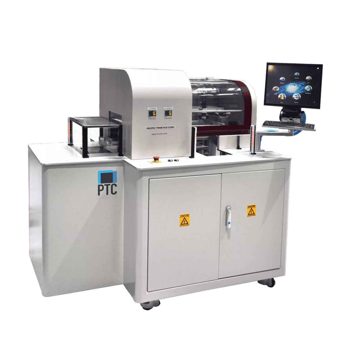 Tape stacking machine - Pacific Trinetics Corporation (PTC) - automatic ...