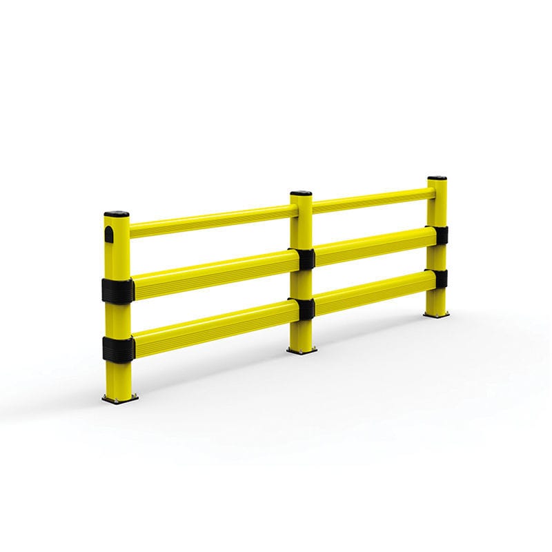 Protective barrier - LINK 150/2 - MPM - fixed / robust