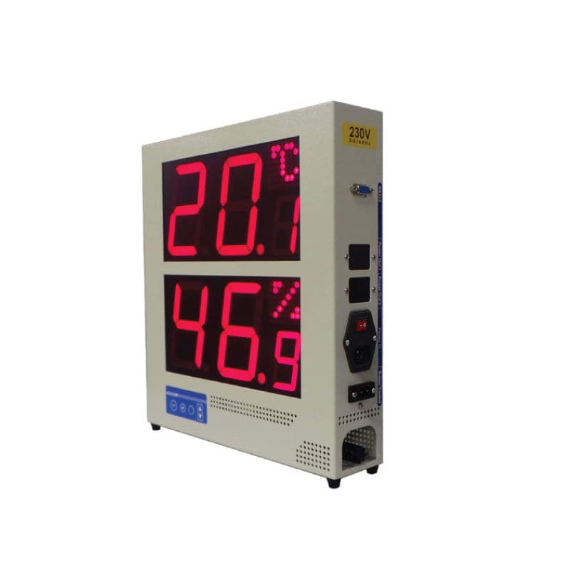 Digital thermo-hygrometer - ATH - METRONELEC - benchtop / temperature ...