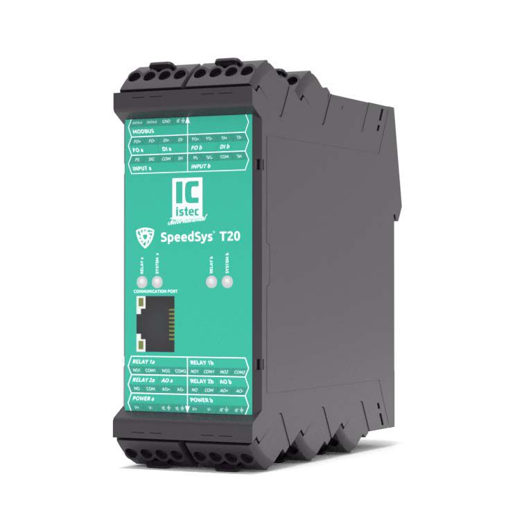 Electronic rotational speed monitor - SpeedSys T20 - Istec - analog output