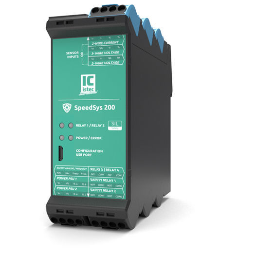 Overspeed protection instrument - SpeedSys 200 - Istec - turbine