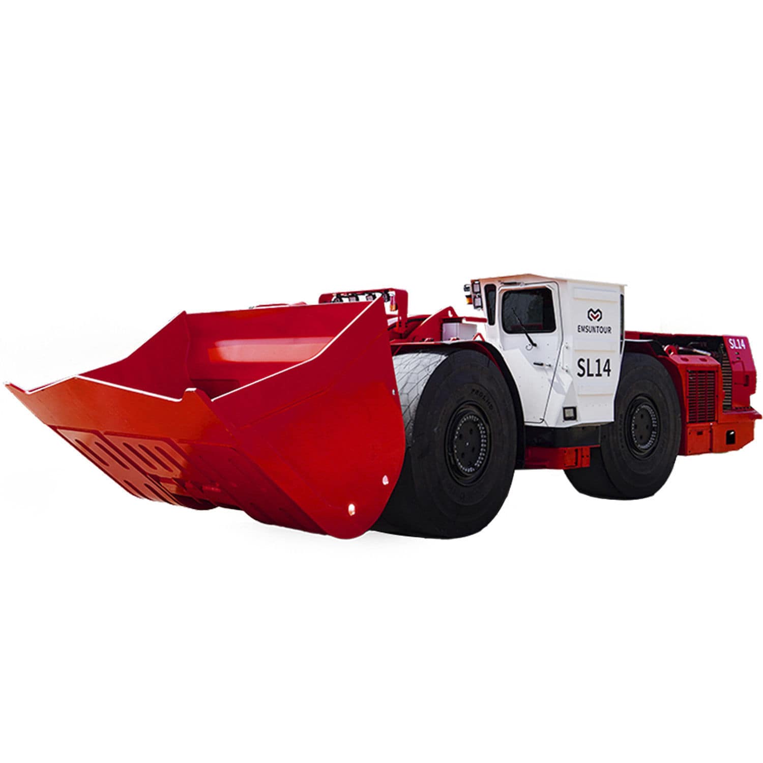 Wheeled loader - SL14 - EMSUNTOUR - articulated / large / standard