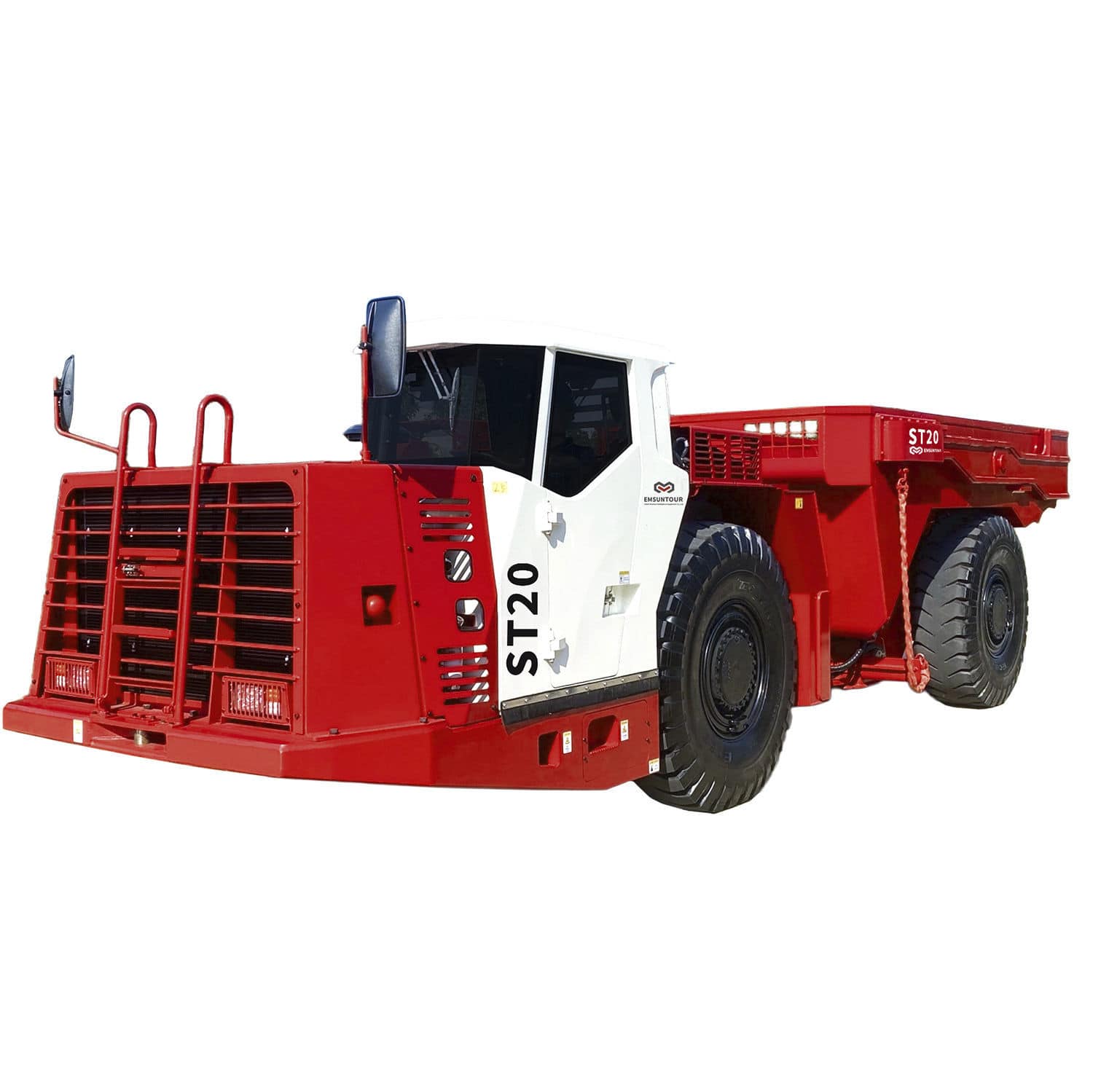 Articulated dump truck - ST20 - EMSUNTOUR - diesel / for underground mining