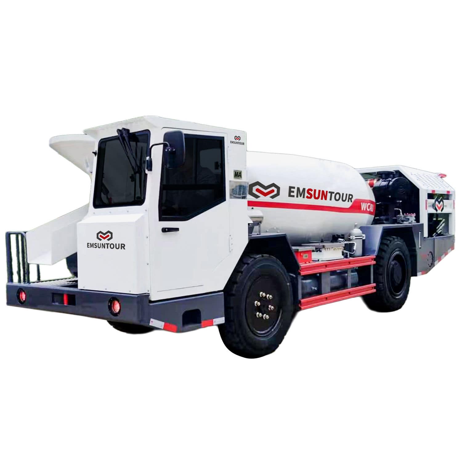 Underground mining mixer truck - WC4BJ - EMSUNTOUR - diesel