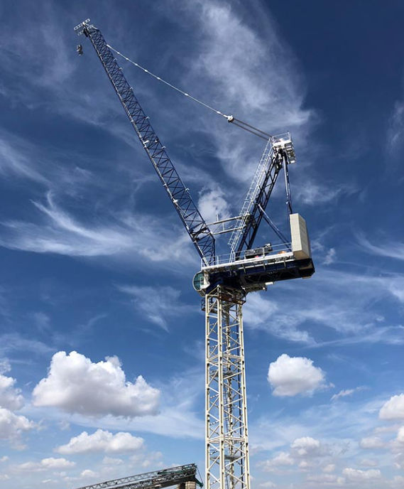 Truck-mounted crane - SL 450 - Gruas Saez - luffing jib / for construction / lifting