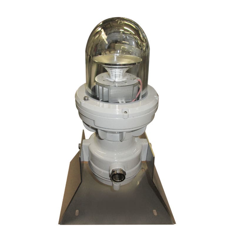 LED obstruction light - LIOL GROUP B EX - CAP 168 - Luxsolar - low ...