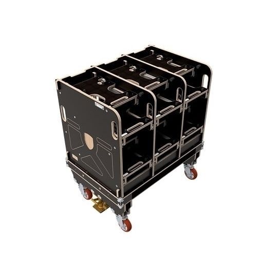 Wooden trolley - Logimarkt - transport / storage / shelf